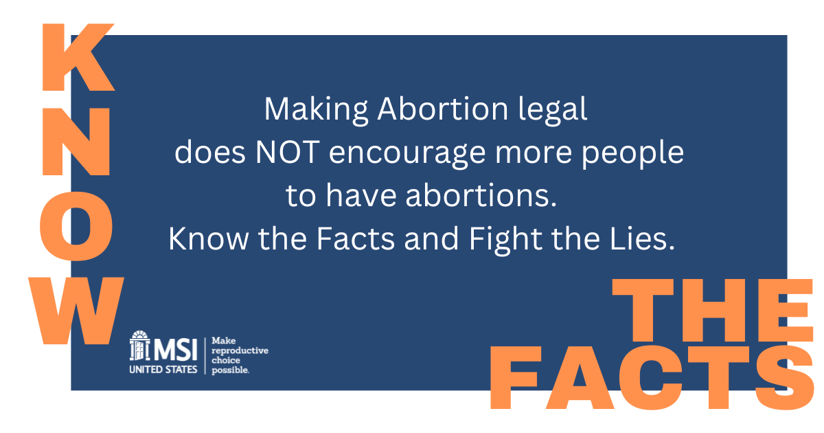 Know the facts - MSI Reproductive Choices